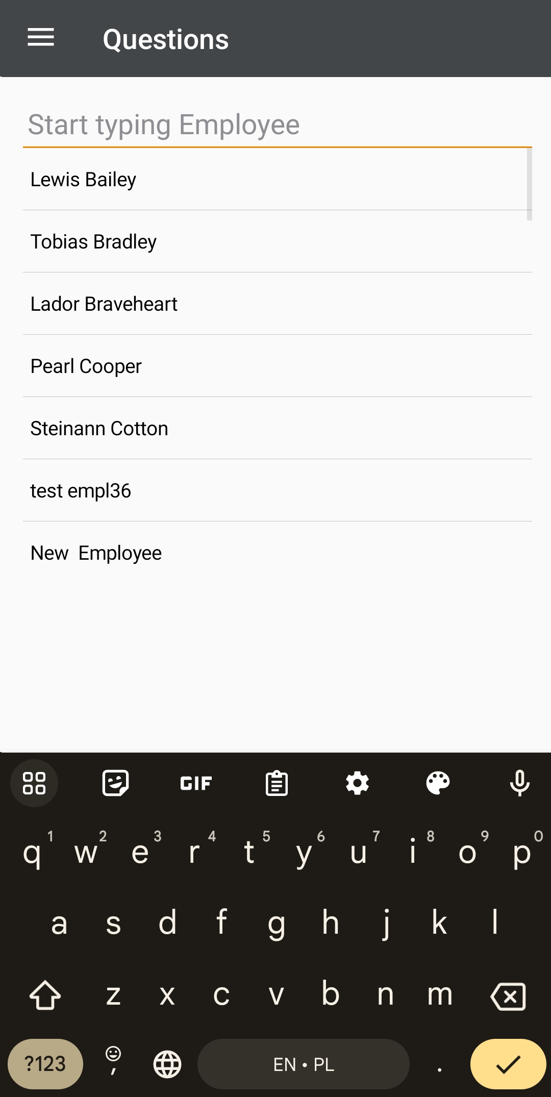 Answering questions on the tablet account – Chronicle Computing
