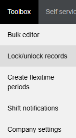 Lock & Unlock Work Records – Chronicle Computing