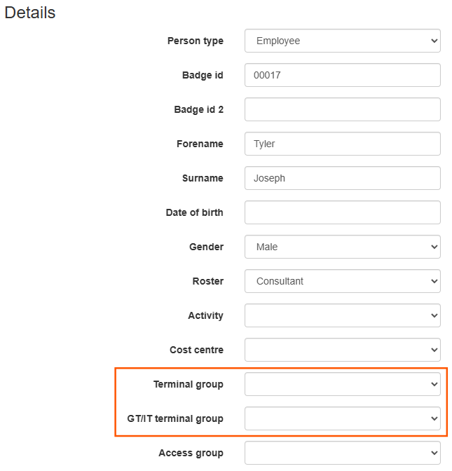 Creating and assigning Terminal Groups – Chronicle Computing