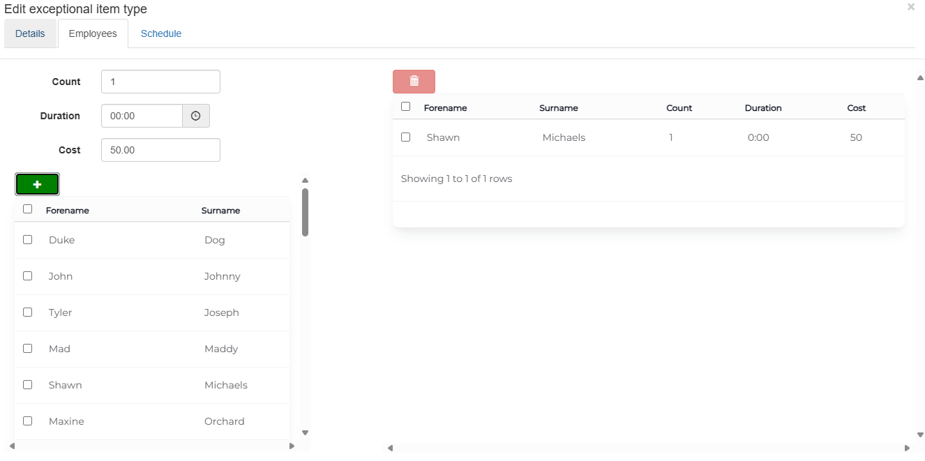 Exceptional Items – Chronicle Computing