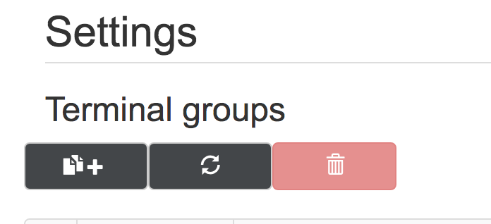 Creating and assigning Terminal Groups – Chronicle Computing
