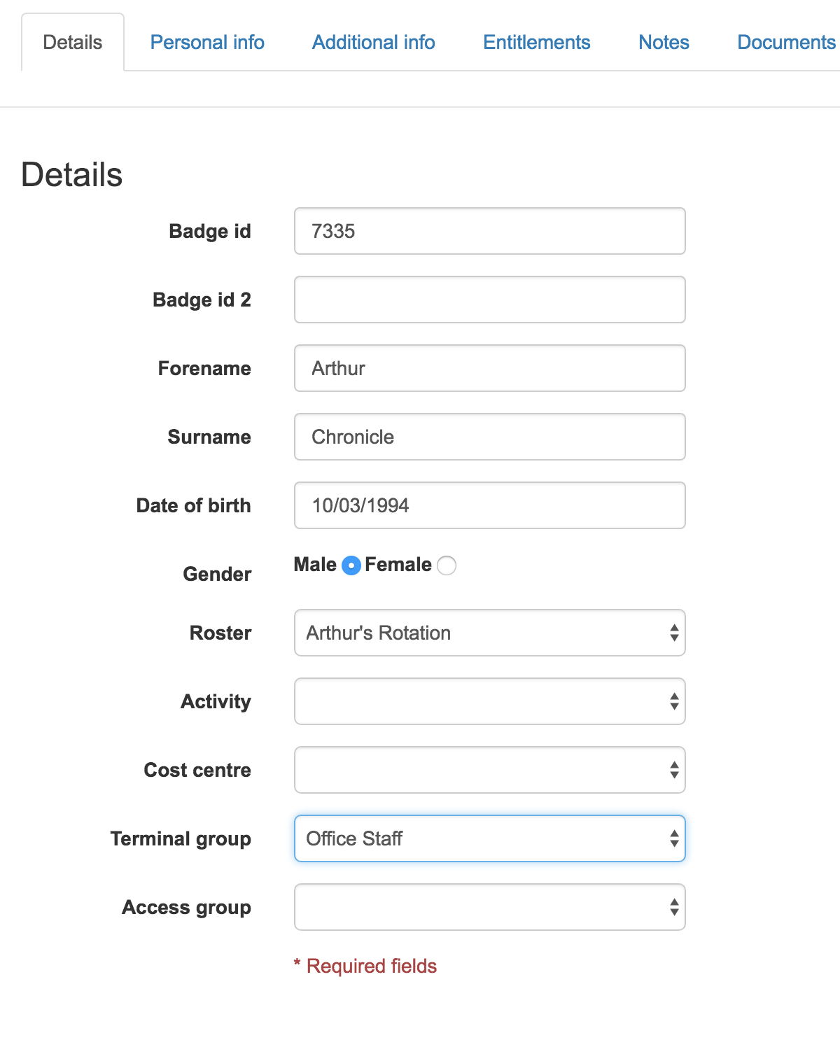 Creating and assigning Terminal Groups – Chronicle Computing