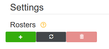 How to set up a Roster – Chronicle Computing