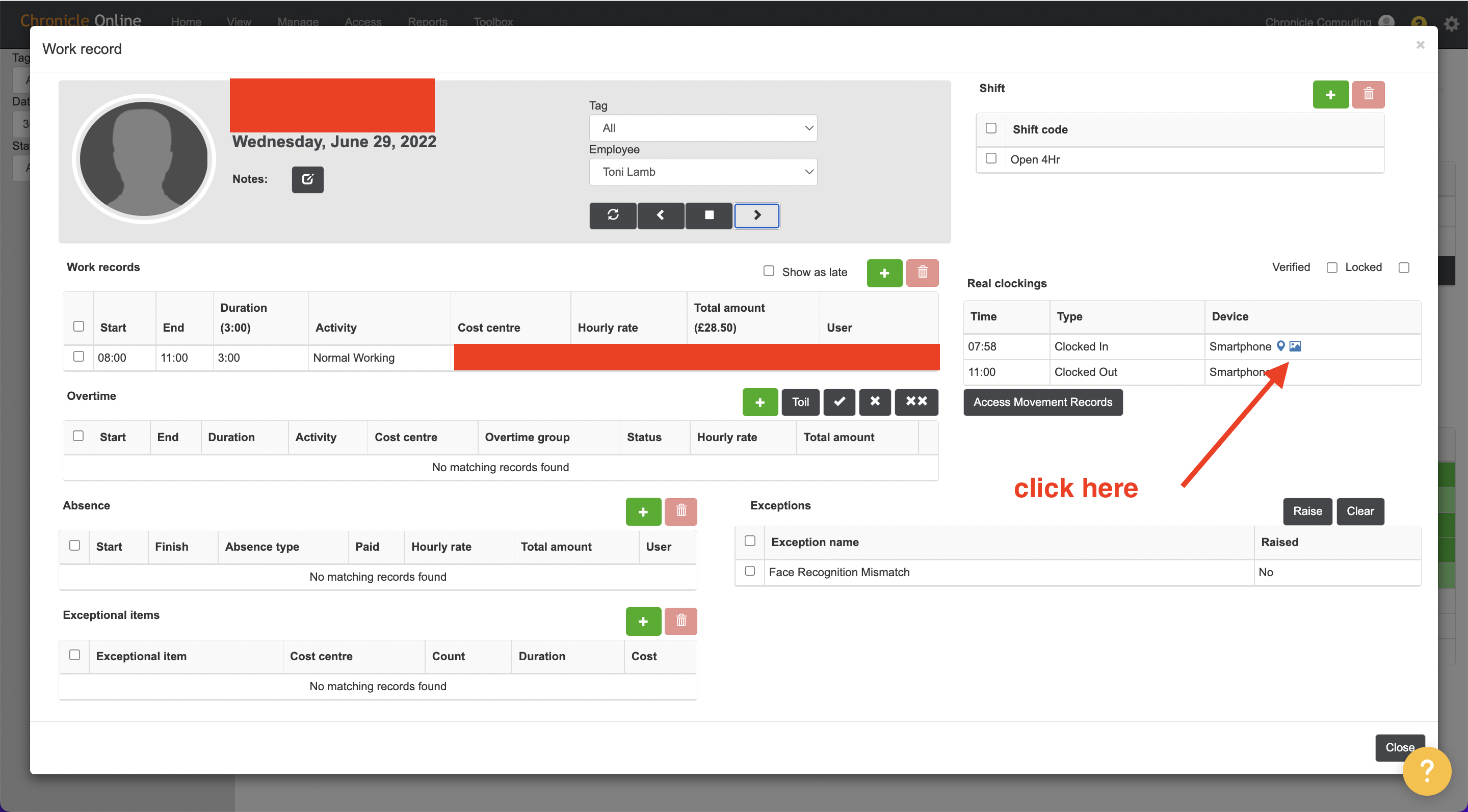 Face Recognition Mismatch – Chronicle Computing
