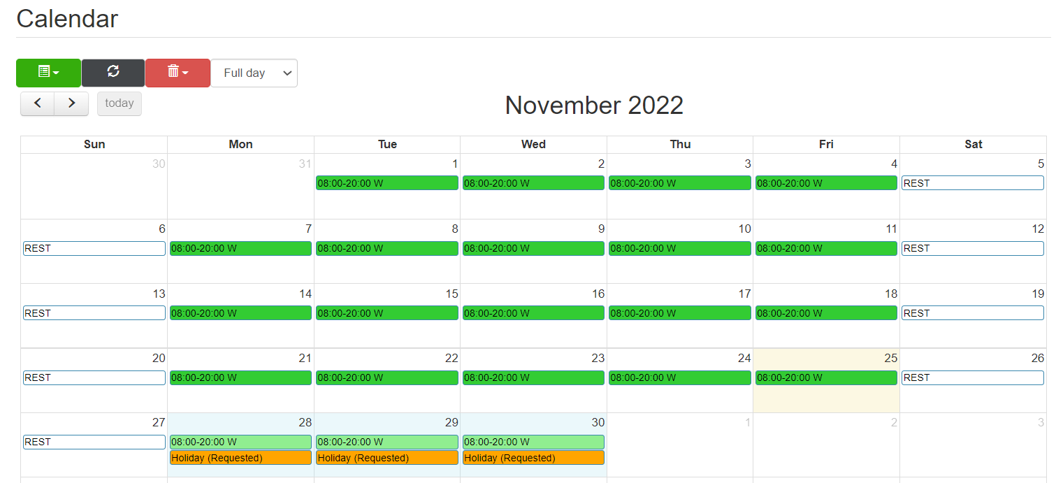 How to request a holiday in Self-Service – Chronicle Computing