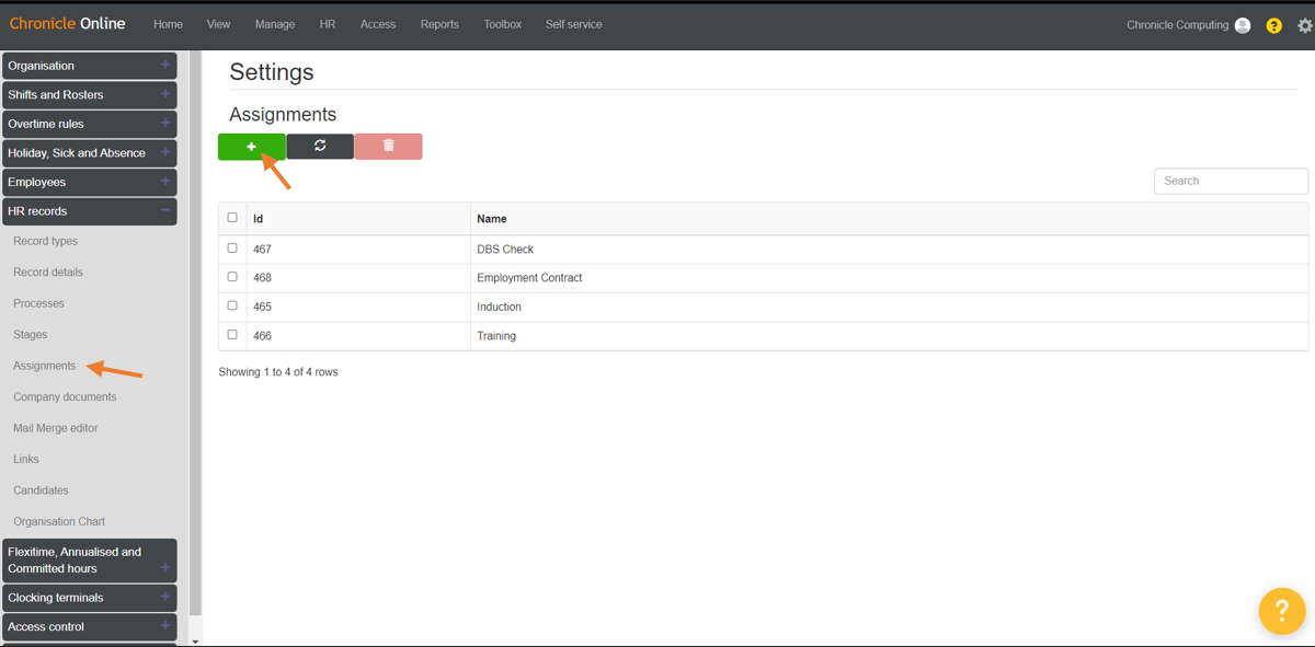 How to create a workflow – Chronicle Computing