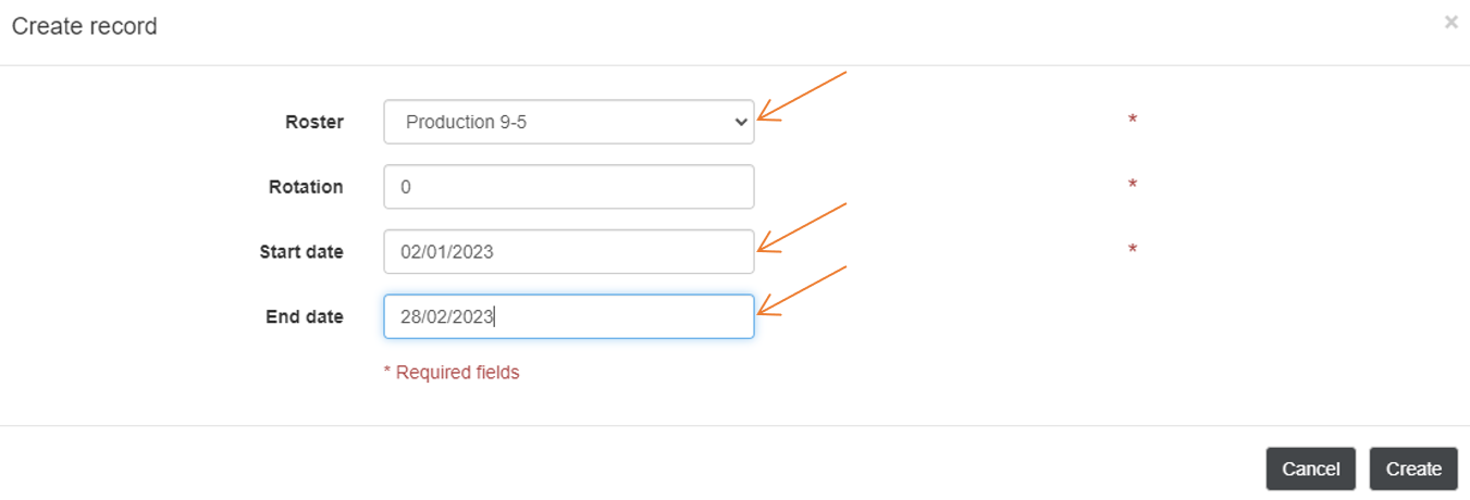 Roster Change – Chronicle Computing