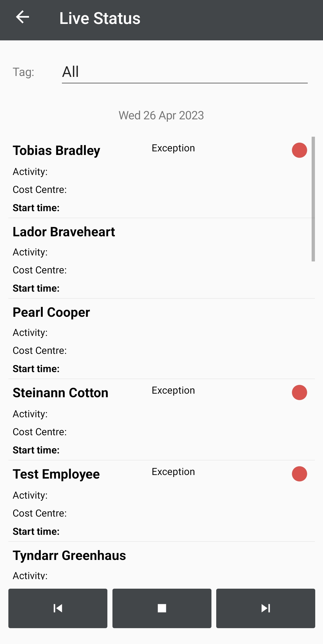 Chronicle Manager App Chronicle Computing